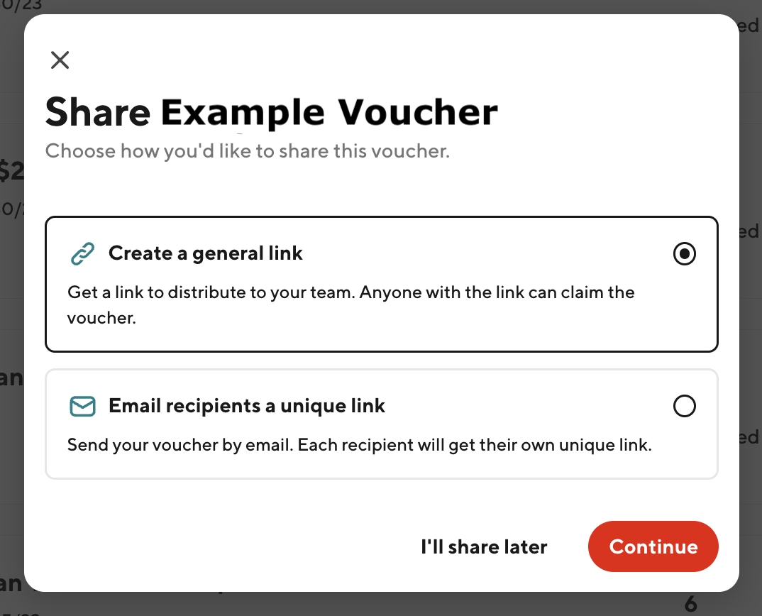 Vouchers Guide