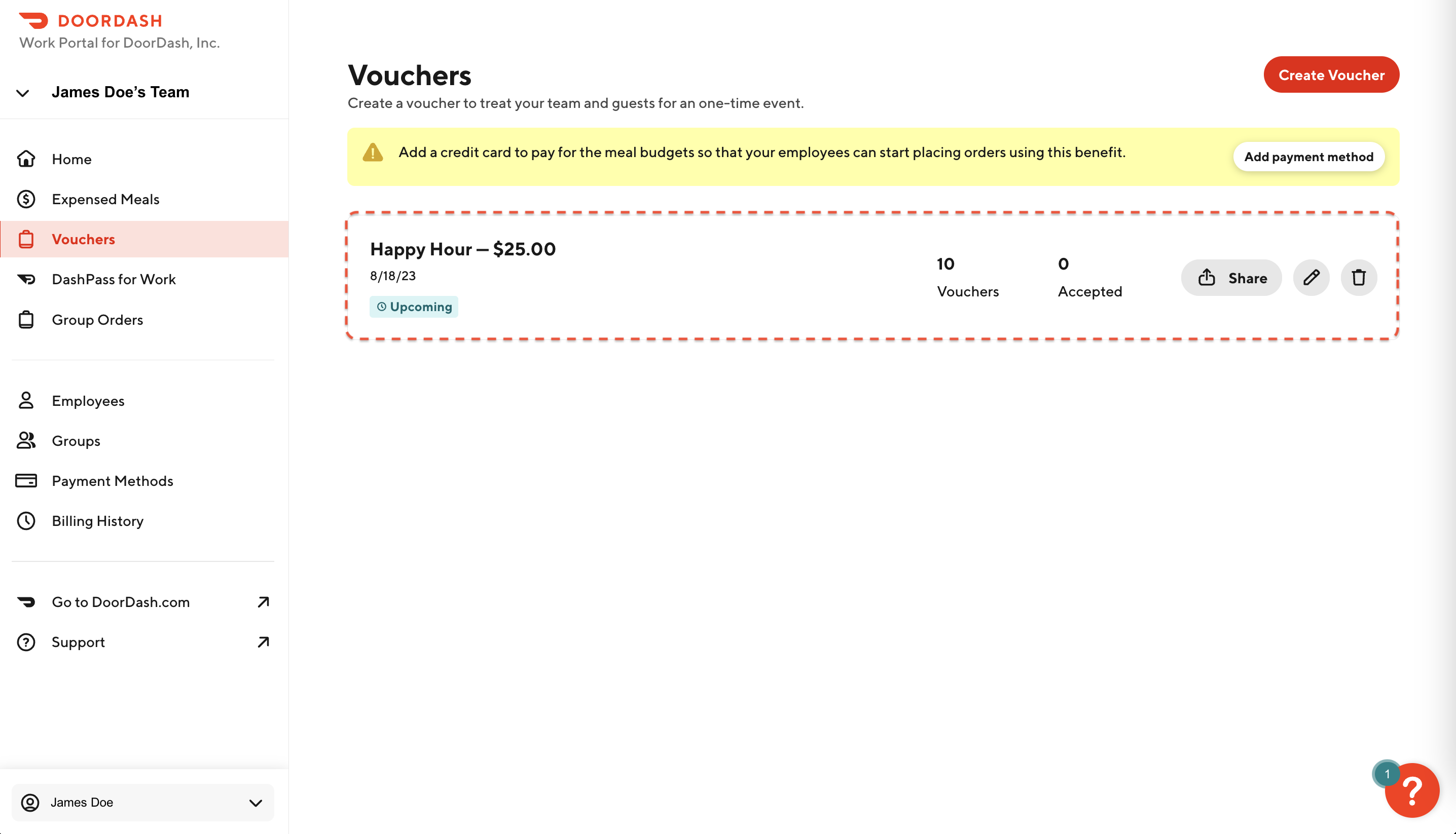 Vouchers Guide