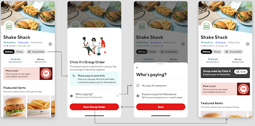 Using Budgets for Group Orders