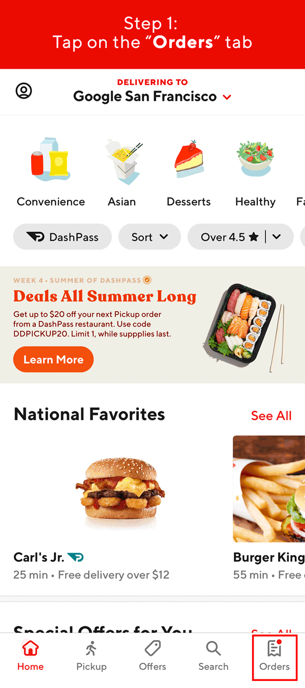 How can I report a missing or incorrect item from my order?
