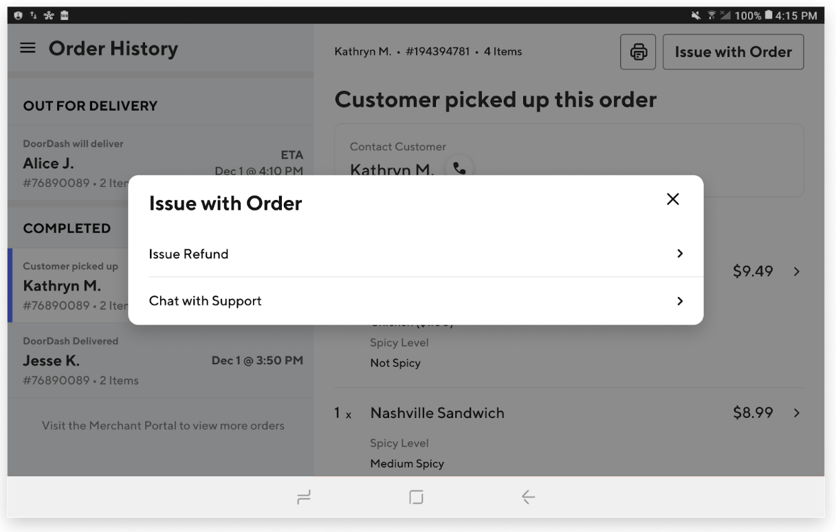 How to refund your Storefront customers in Merchant Portal