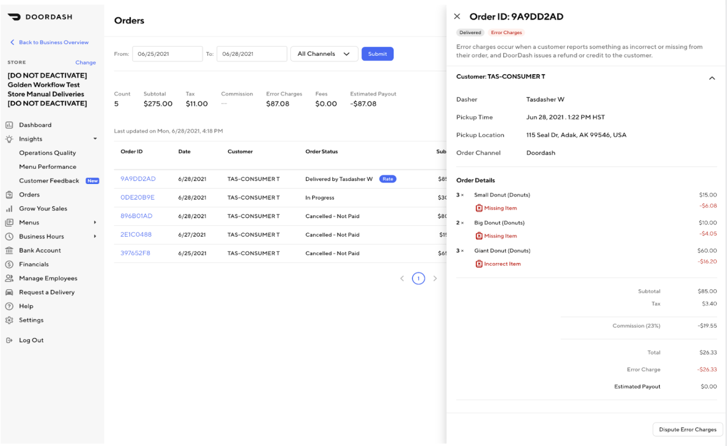 How Do I Dispute Error Charges?