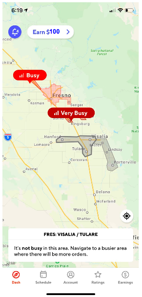 Cómo usar la página de inicio de Dash Now