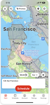 New Dasher: Navigating Reserved Zones