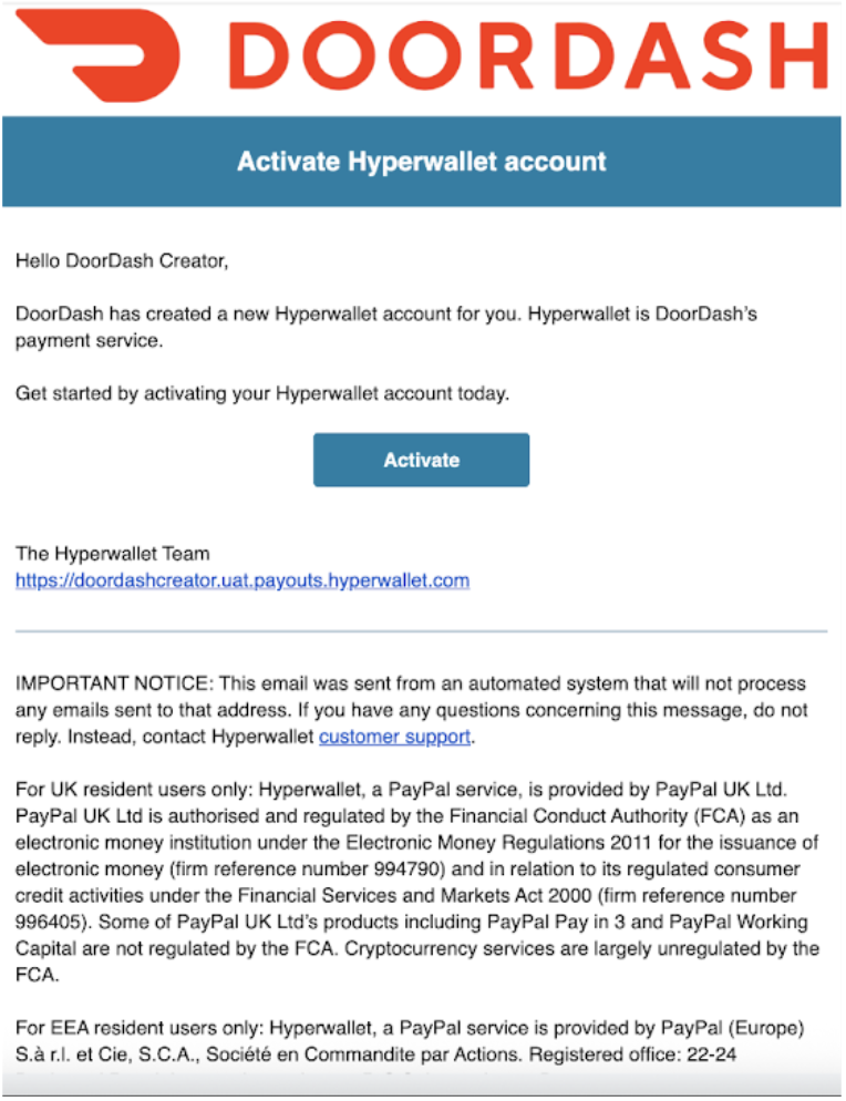 DoorDash for Creators FAQs
