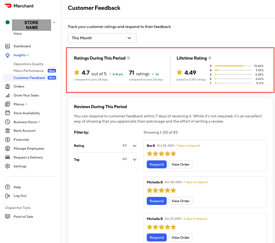 What is service quality reporting?