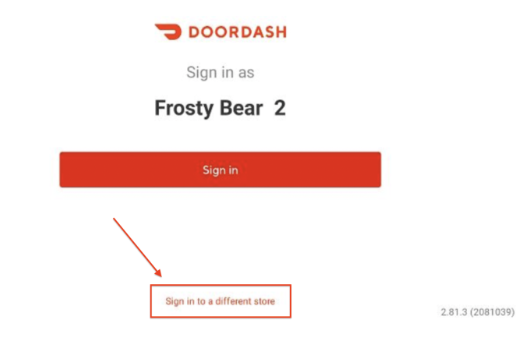 How can I change the account signed into the Order Manager?